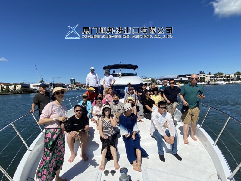Xiamen Xubang Team Building to the Australia Gold Coast Yacht Tour - xubang